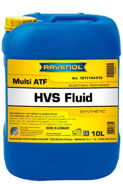 RAVENOL Multi ATF HVS Fluid 10L > RAVENOL